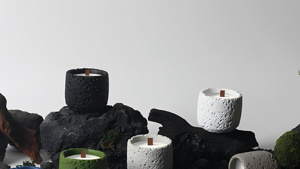 Round shape Essential Oil Diffuser half sphere volcanic stone Aroma ...